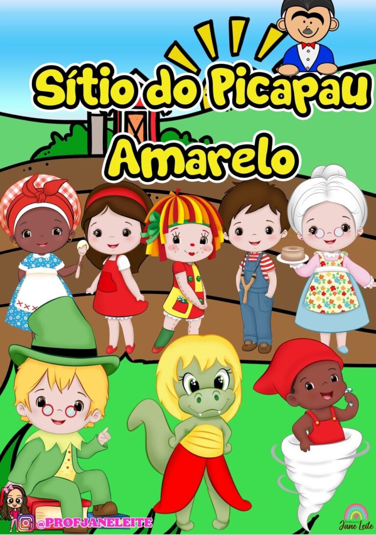 Sítio do Picapau Amarelo – Livro 3D – Prof. Jane Leite | Materiais ...